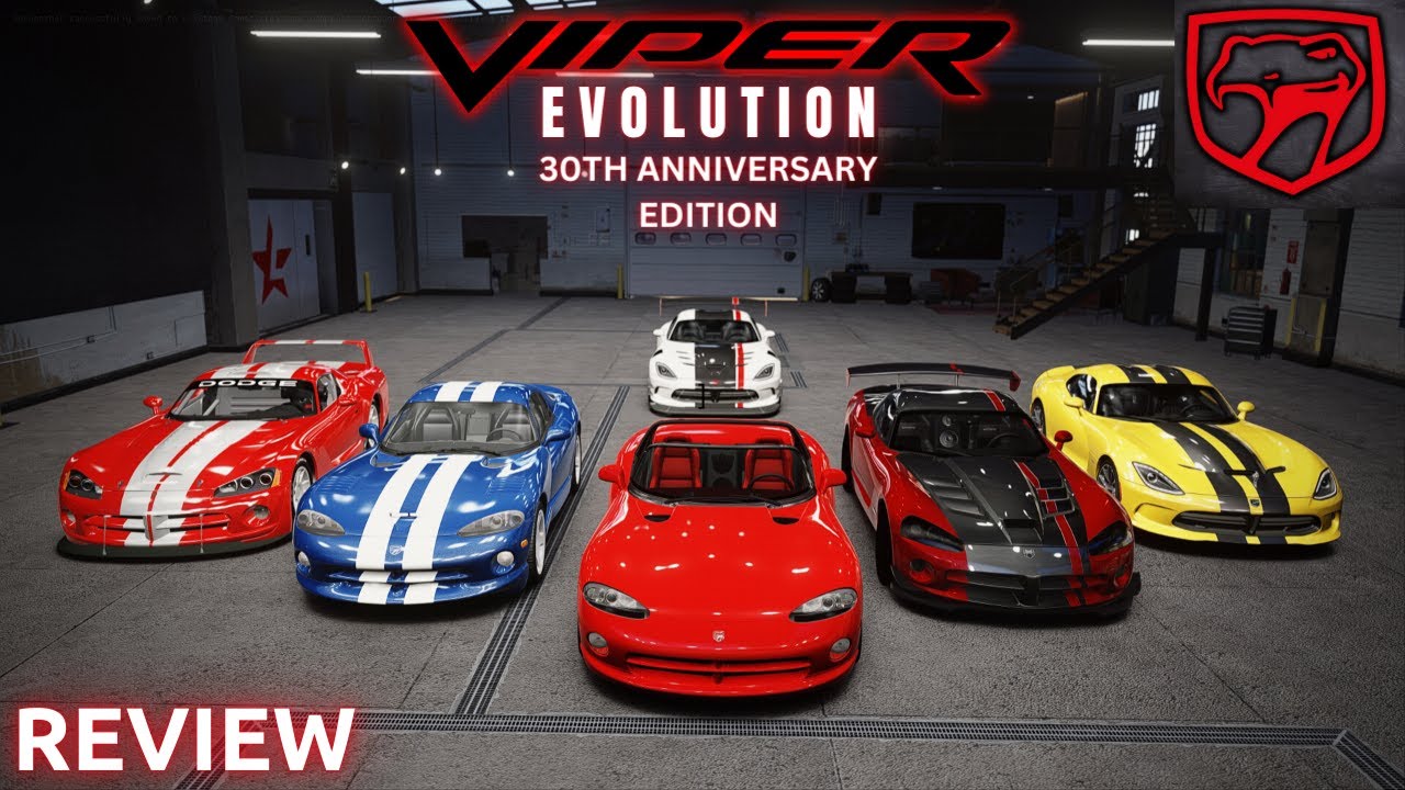 Dodge Viper Evolution (30th Anniversary Edition) - YouTube