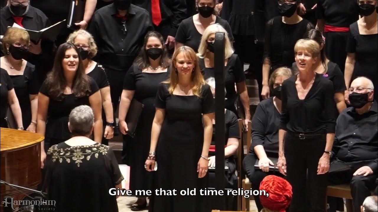 Old Time Religion - arr. Moses Hogan - Harmonium Choral Society - YouTube