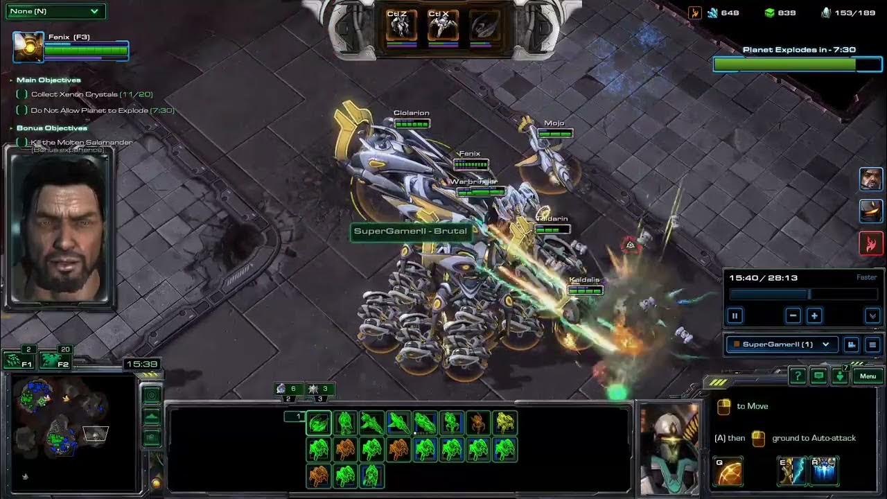 STARCRAFT 2 COOP FENIX IA HEROES UNITS - YouTube