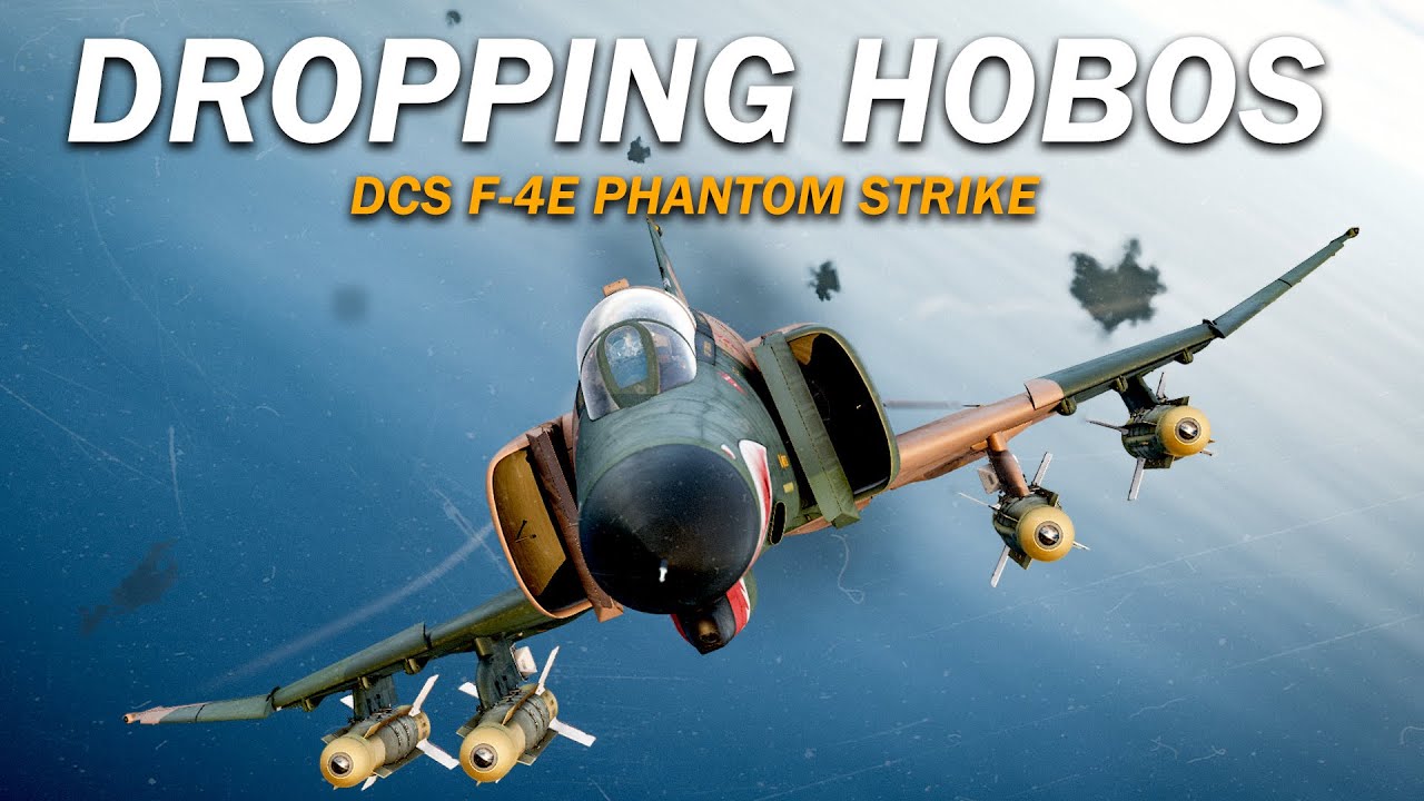 Flying through Flak barrages | DCS F-4E Phantom Ground Attack Mission ...