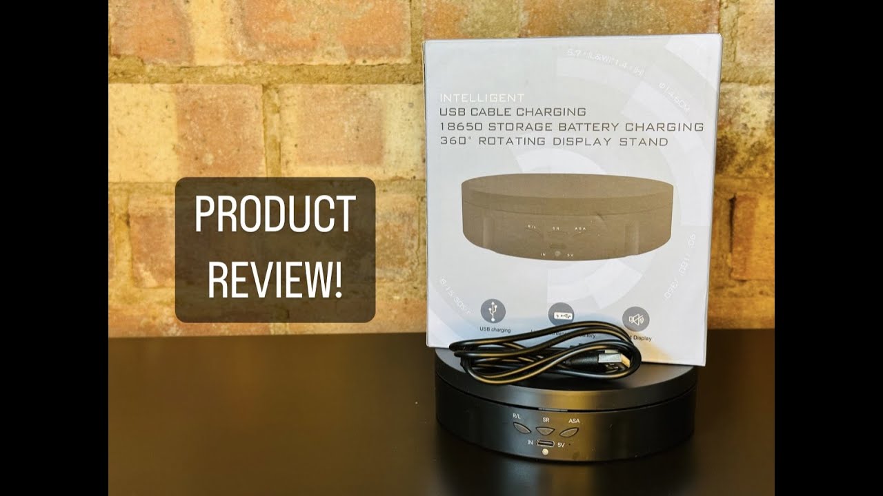 Honest Review: Rotating Display Stand - YouTube