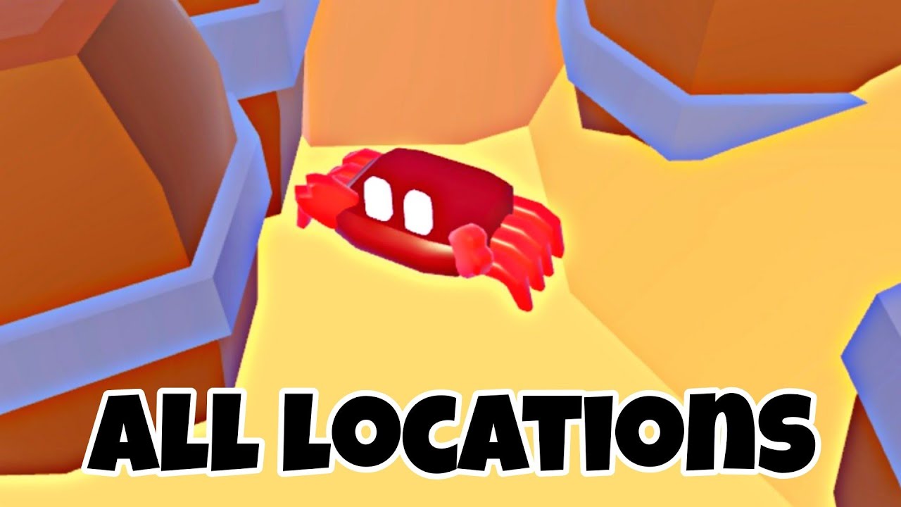 How to Find All Crabs Location in Find Things Roblox | beach map - YouTube
