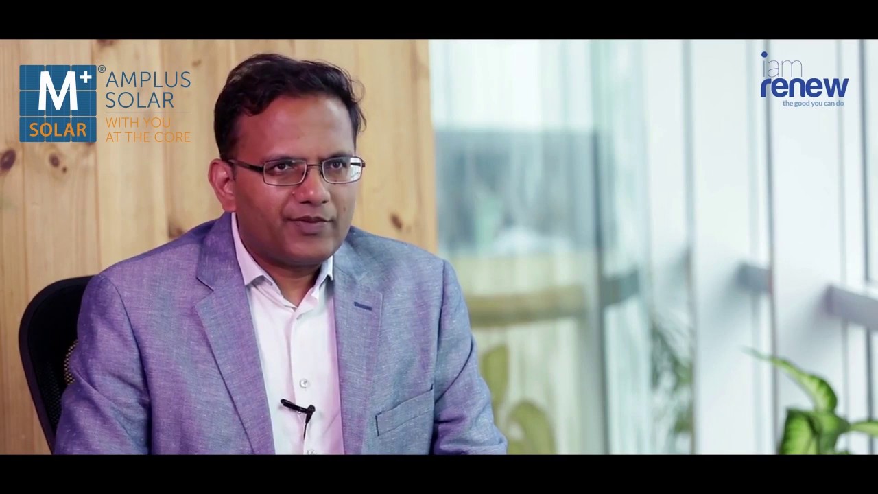 Mr. Sanjeev Aggarwal, MD & CEO at Amplus, in an interview with IAmRenew ...