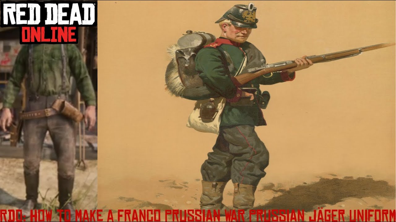 RDO: How to Make a Franco Prussian War Prussian Jäger Uniform - YouTube