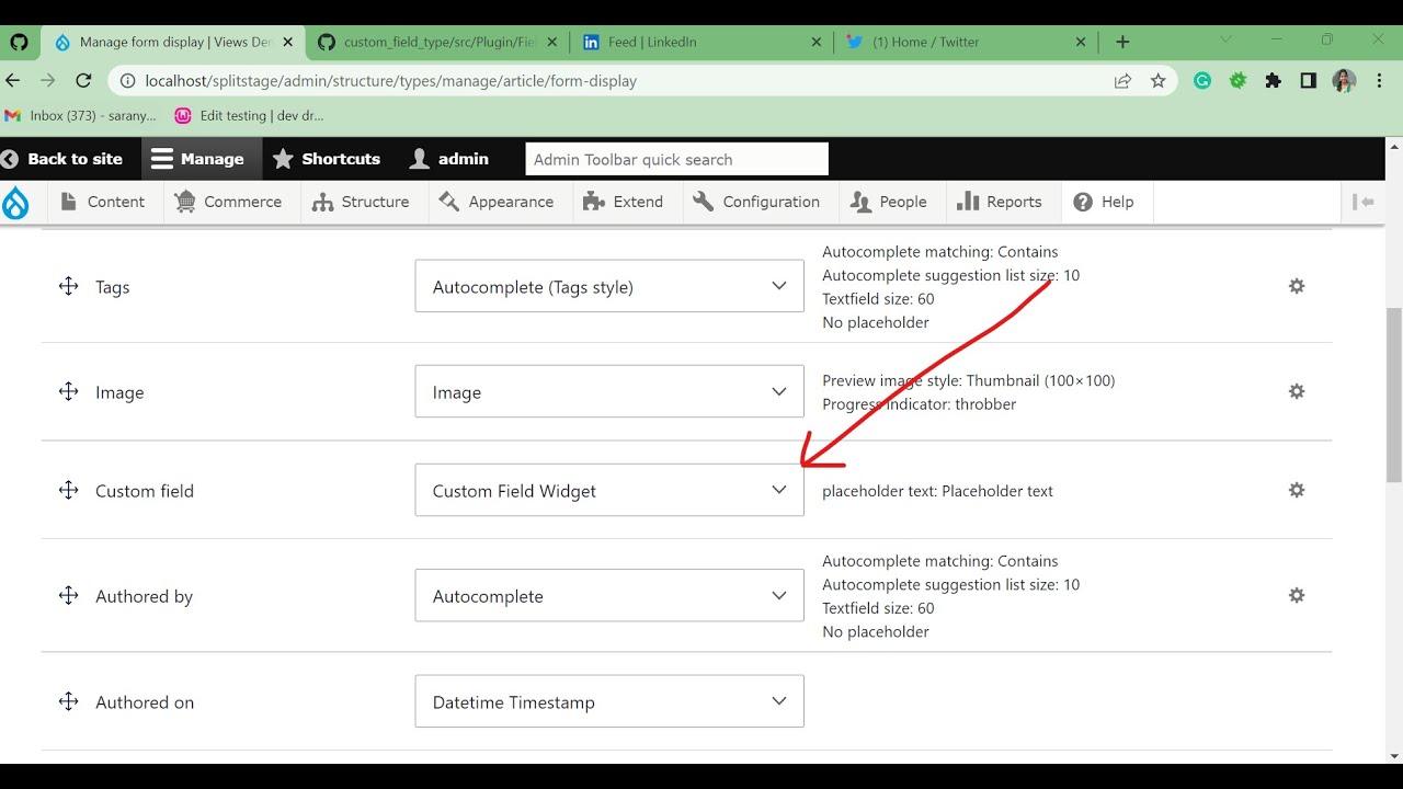 Create A Custom Field Widget Plugin In Drupal 9 D4drupal Youtube 0838
