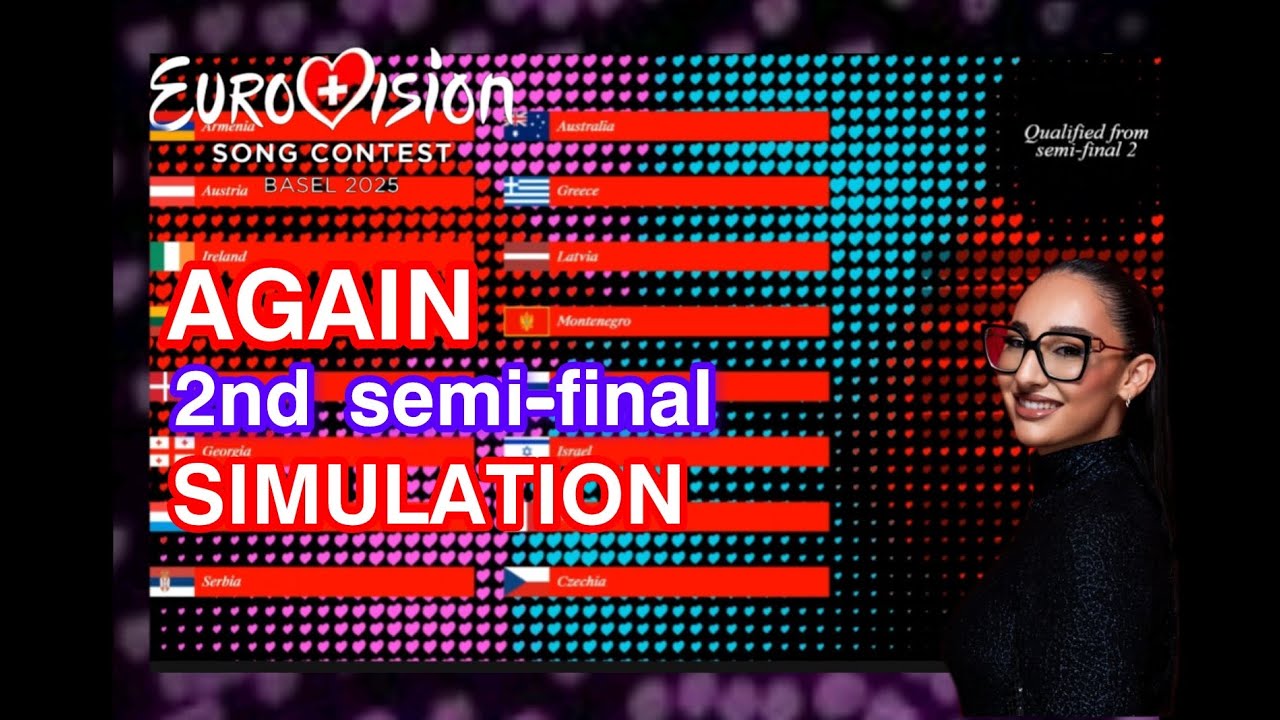 Again! Eurovision 2nd Semi-Final Simulation with TWISTS! 🔥 #youtube # ...