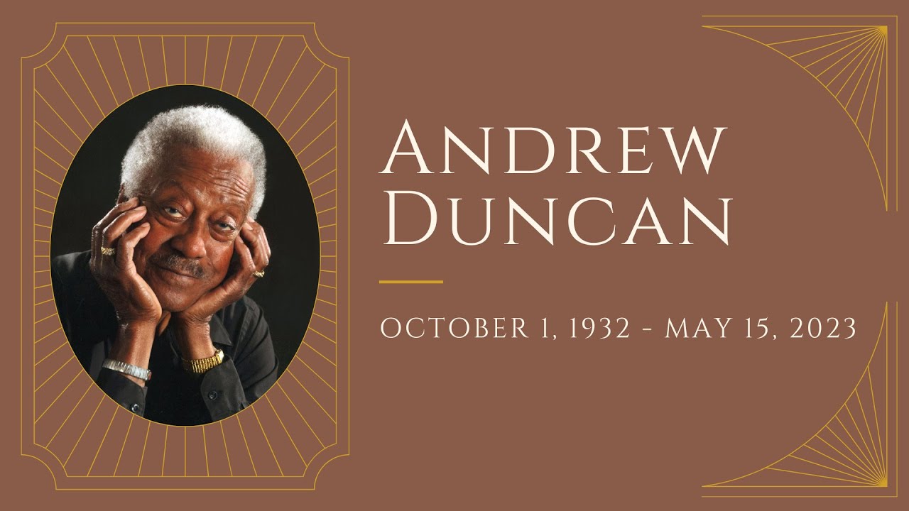 Andrew Duncan | A Celebration of Life | May 27, 2023 - YouTube
