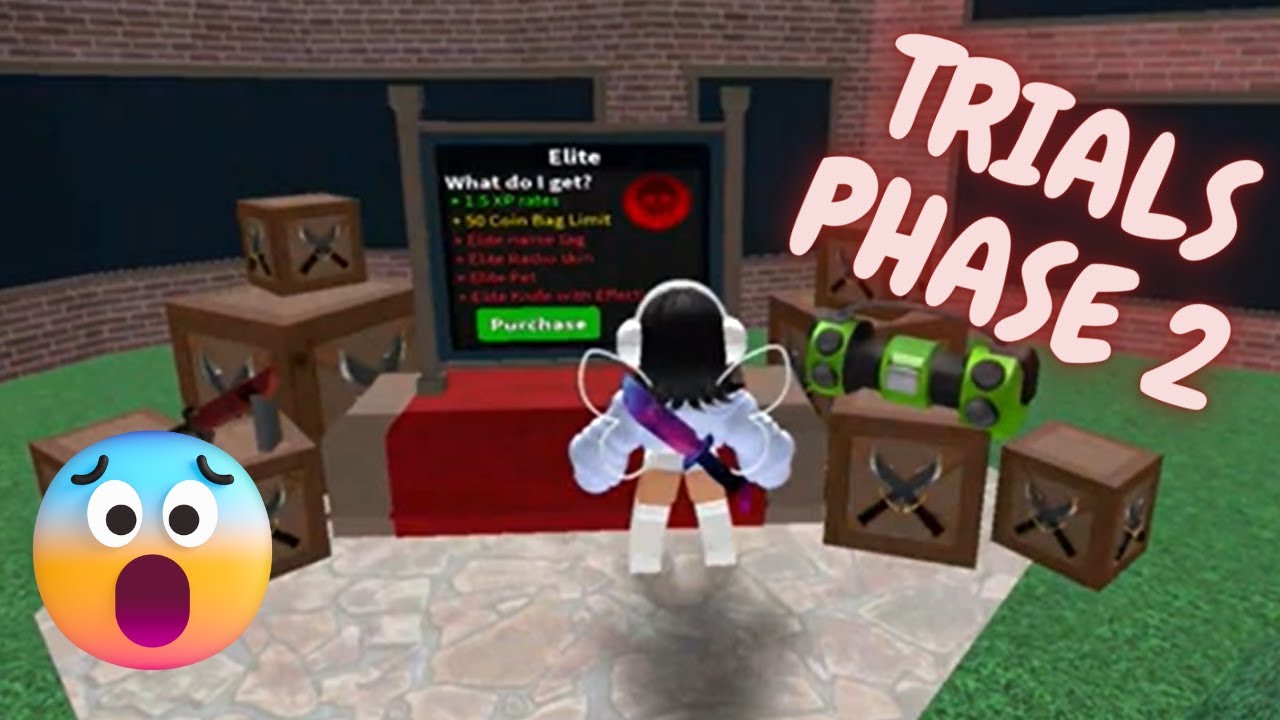 PLAYING the TRIALS phase 2 will i WIN or WILL i be ELIMENATED!? ~roblox ...