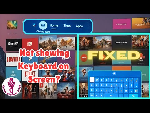 Android TV Keyboard not showing | How to Get Your Android TV Keyboard ...