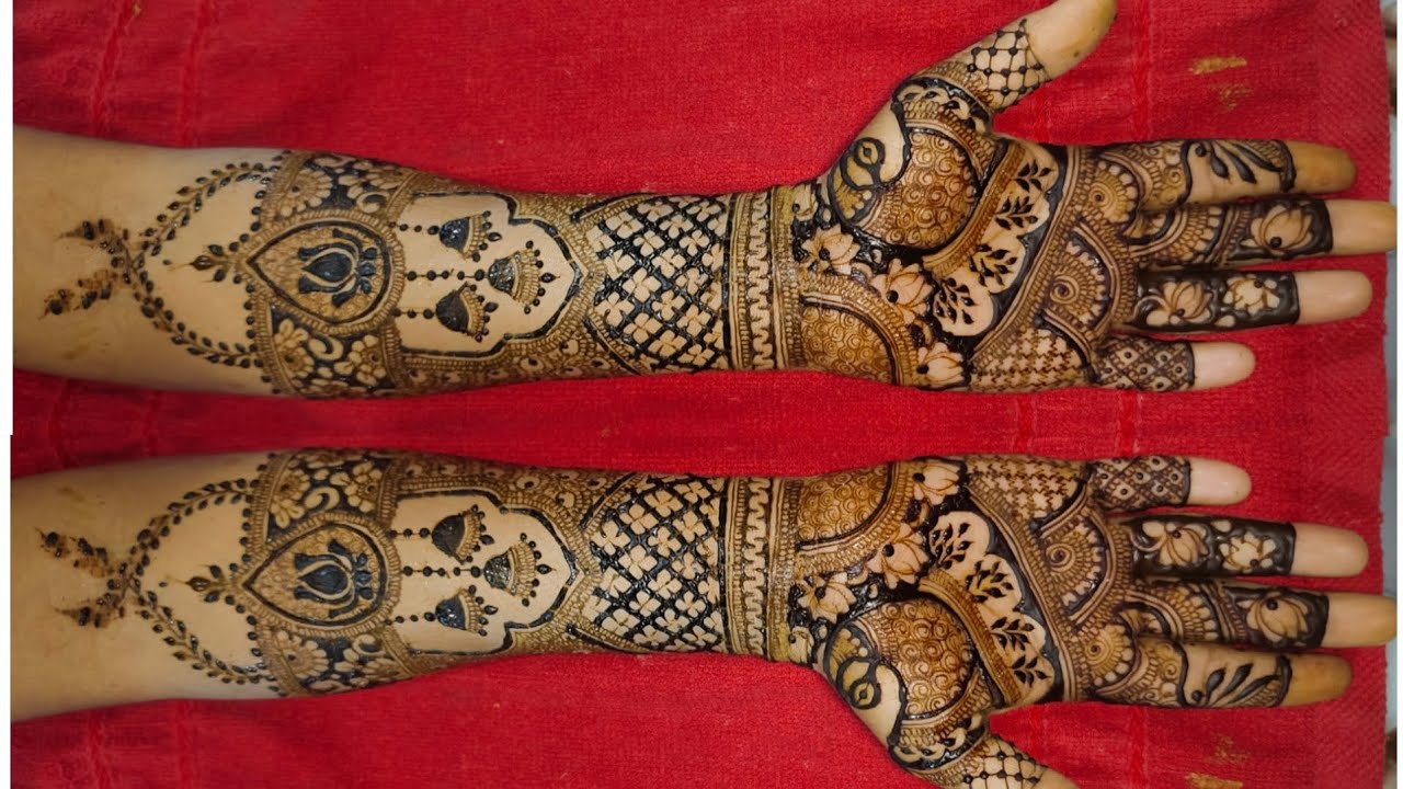 latest elbow length mehandi design #ytshorts #mehndi #henna ...