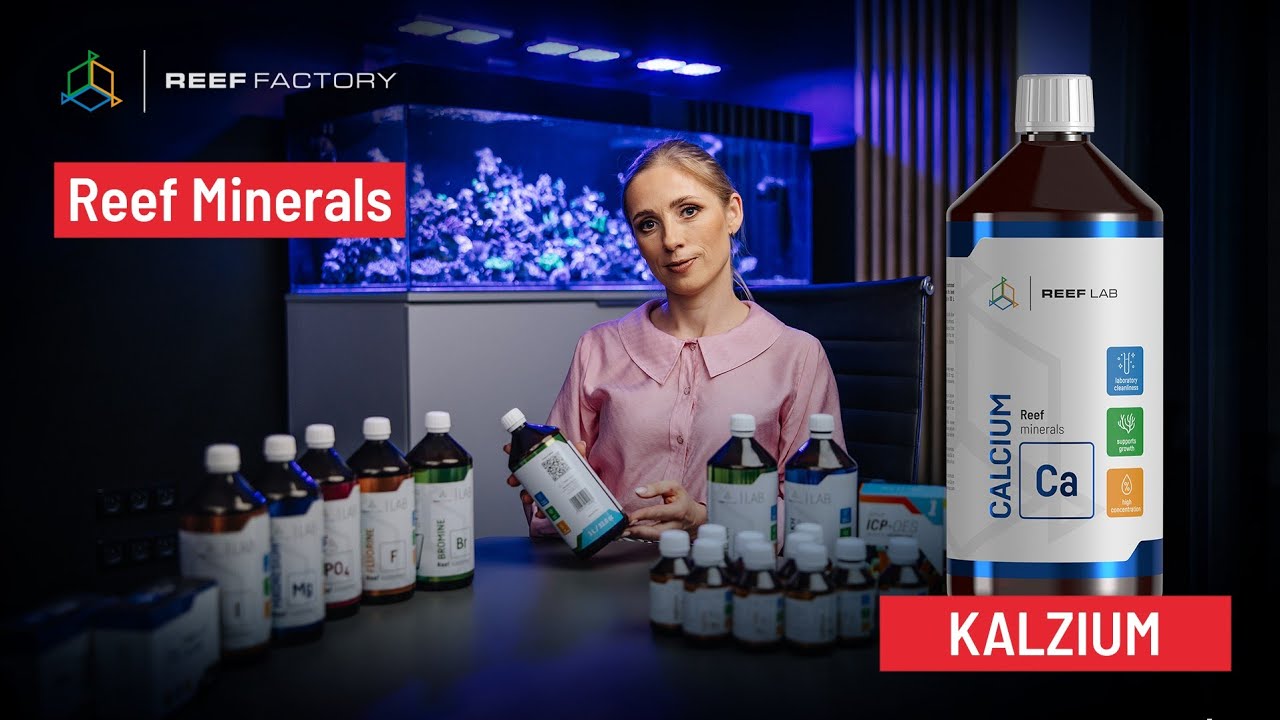 Reef Factory- Reef minerals Calcium - YouTube
