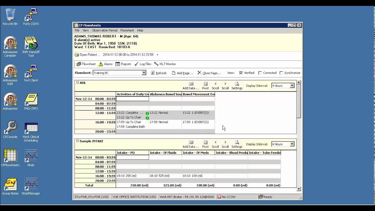 VistA Instructional Videos: Flowsheets - YouTube