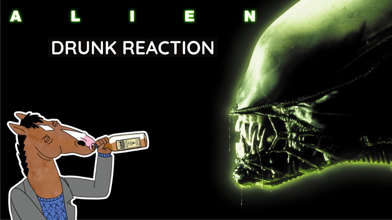 Alien (1979) Drunk Reaction (Horror Movie Marathon) - YouTube