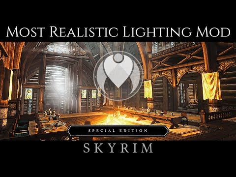 MOST REALISTIC LIGHTING MOD | Skyrim SE Ultra High ENB - Photoreal ...