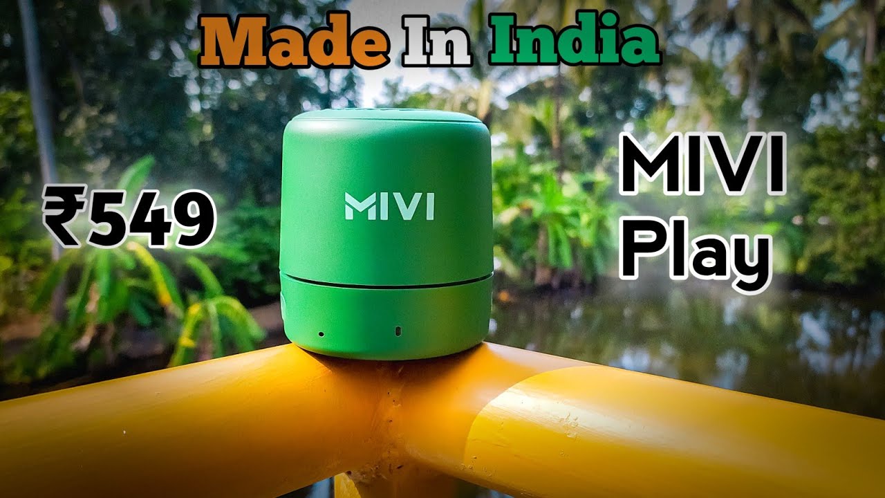 MIVI Play Bluetooth Speaker Unboxing || MIVI Play 5 Watt Bluetooth ...
