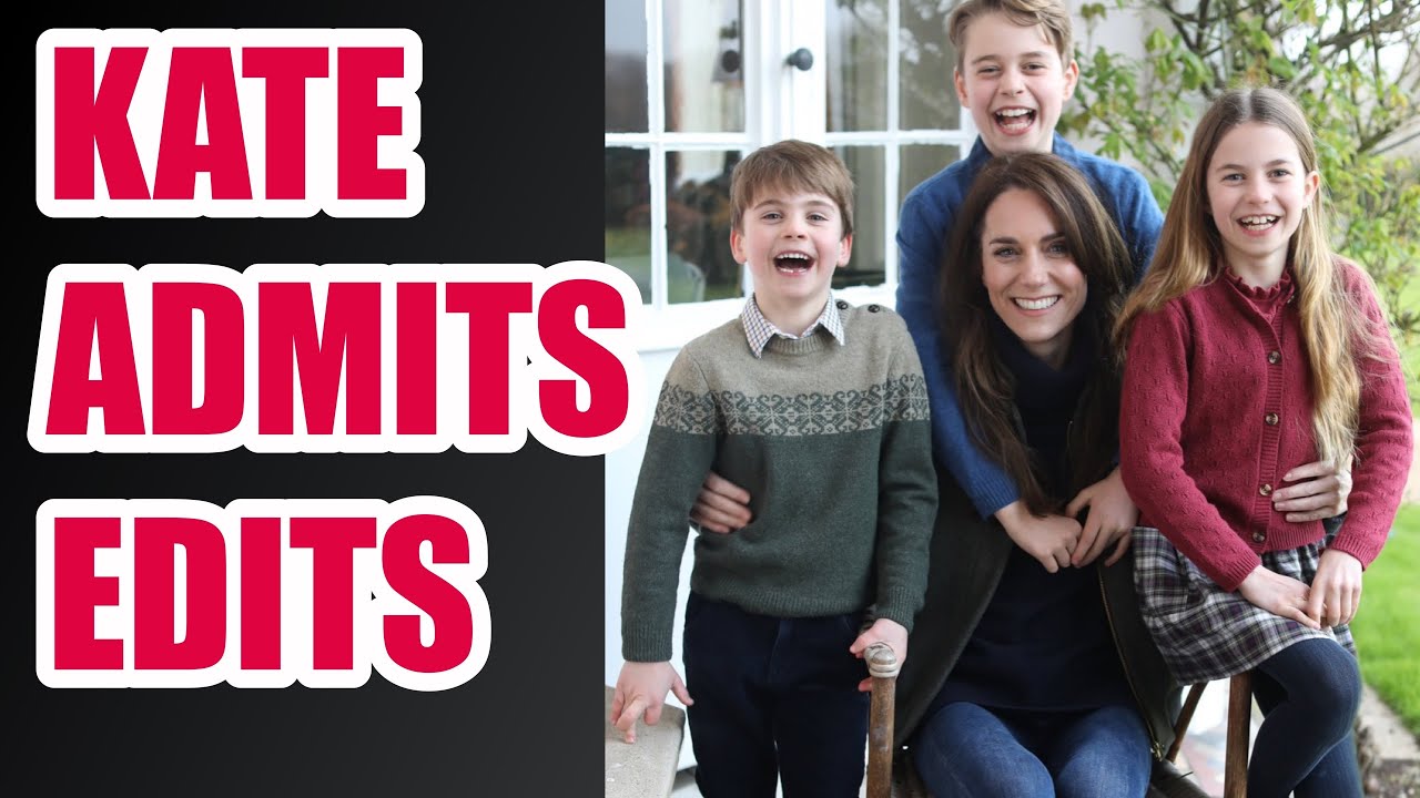 Kate Middleton ISSUES Apology For DOCTORED Photo #royalfamily # ...