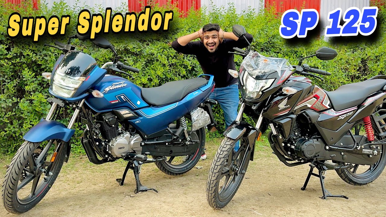 Honda SP 125 TFT Vs Hero Super Splendor Xtec : Details Comparison ...