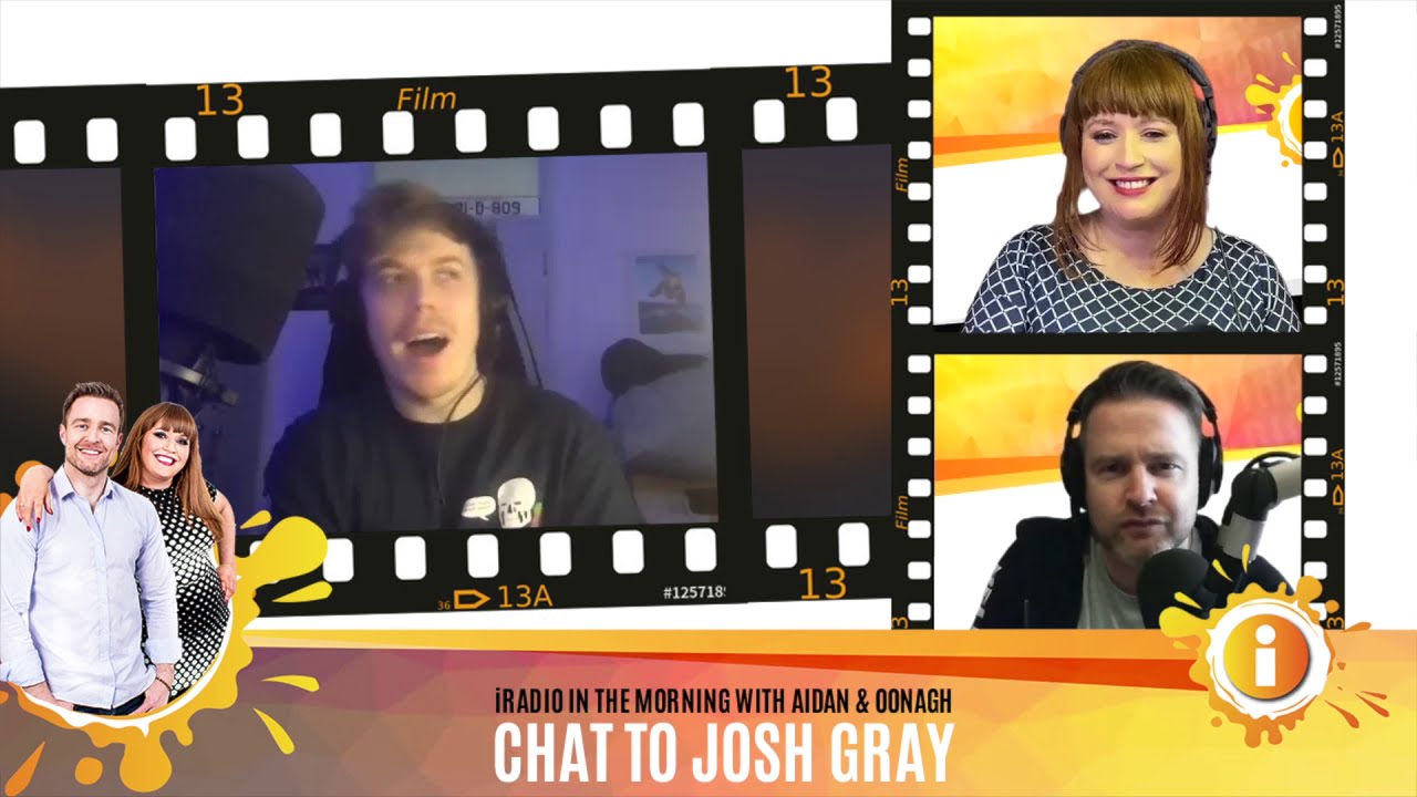 Josh Gray Chats To iRadio in the Morning with Aidan and Oonagh - YouTube