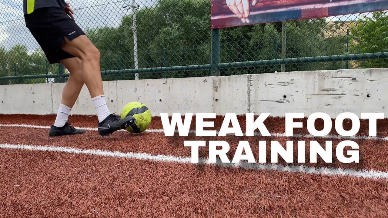 Individual Football Weak Foot Training in Nike Phantom Gx II Elite ...