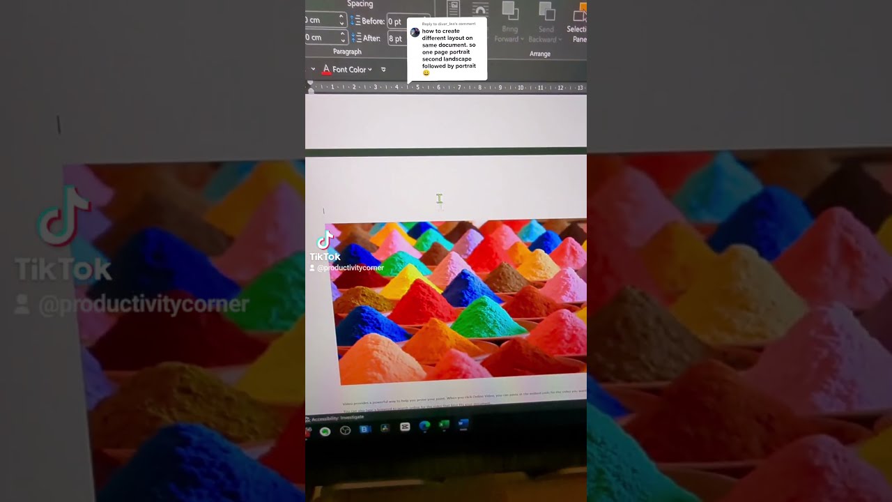 How To Change Pages To Both Landscape And Portrait Within The Same How To Change Pages To Both Landscape And Portrait Within The Same