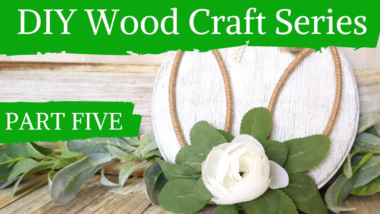 DIY Wood Craft NEUTRAL EASTER Home Decor or Gift Idea Arts and Crafts ...
