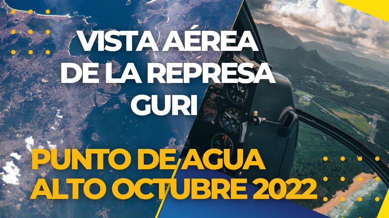 Embalse Guri, Represa Raúl Leoni, Edo. Bolívar, Vista Aérea del ...