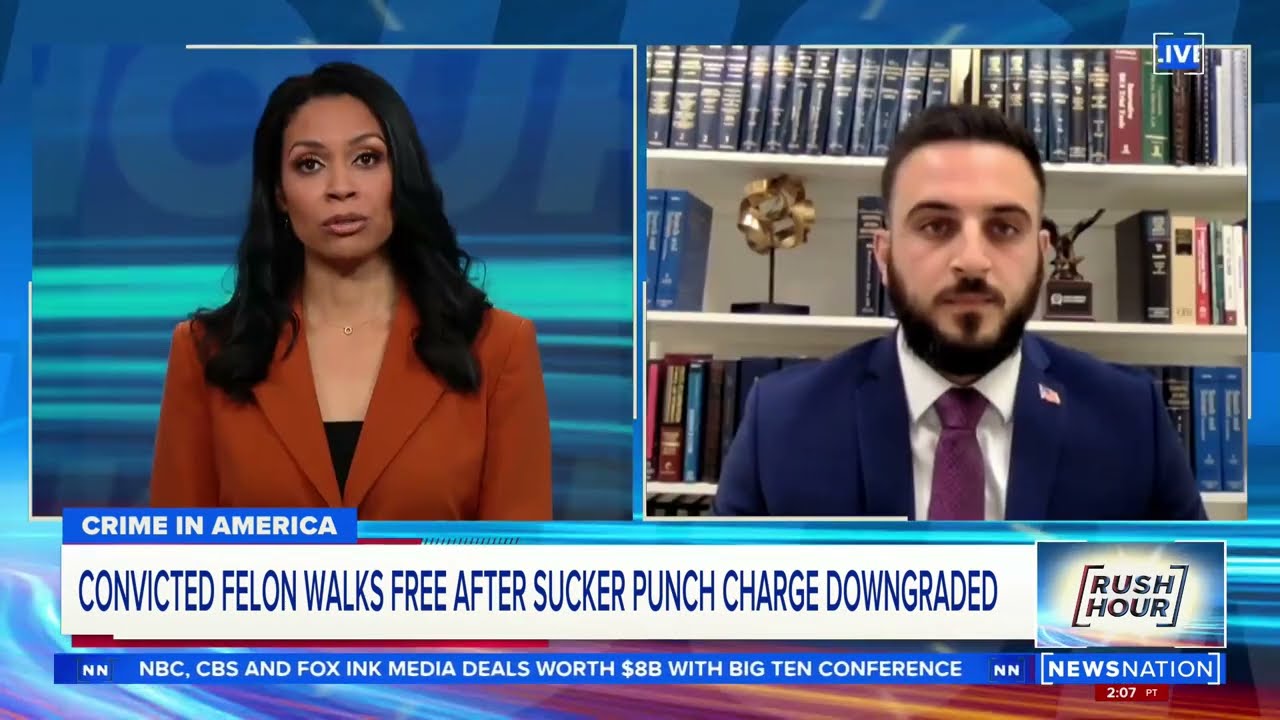 Attorney Arie Shamuilian Discusses Convicted Felon Sucker Punch Charge ...