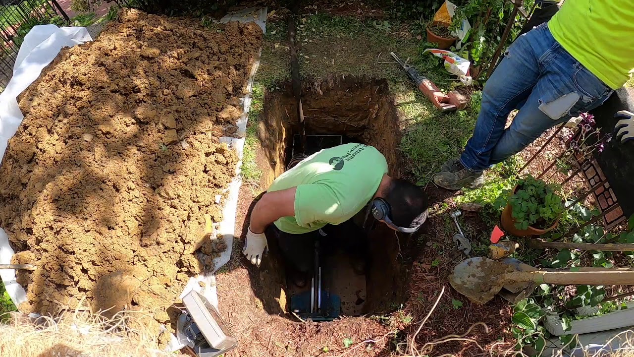 Lead Water Service Morse St NE Wash DC - YouTube