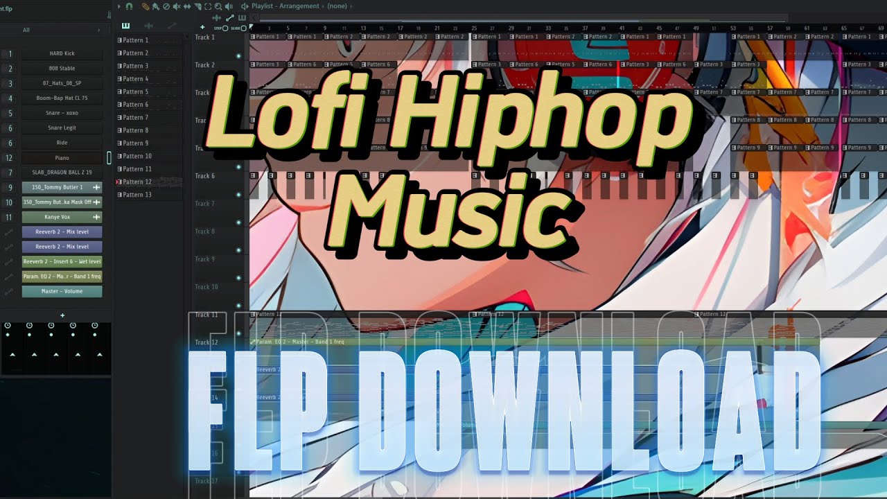 Lofi Hiphop Music #4 | FL Studio Project Template - YouTube