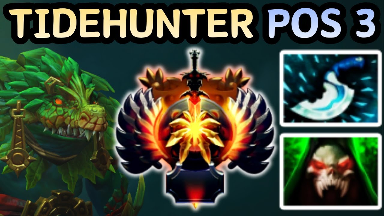 🔥 THE SEA IS ANGRY TODAY 🌊 — TIDEHUNTER OFFLANE CHAOS | DOTA 2 🔥 - YouTube