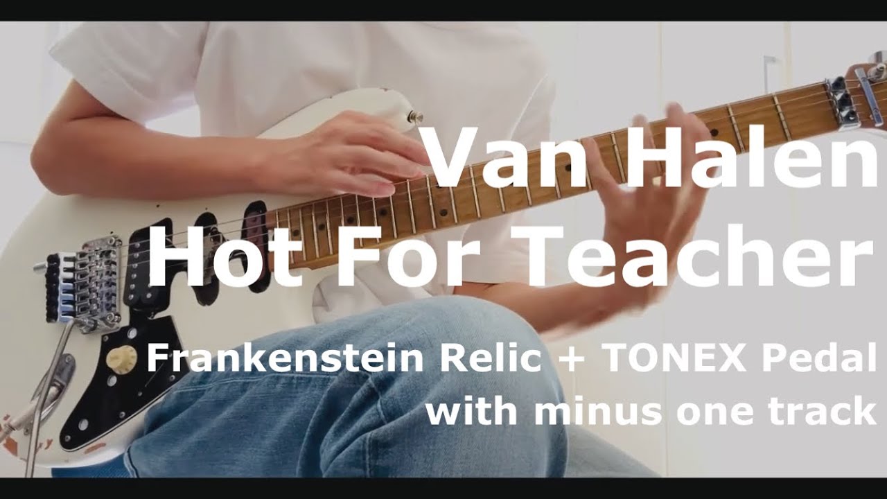 Van Halen Hot For Teacher Guitar Cover Youtube