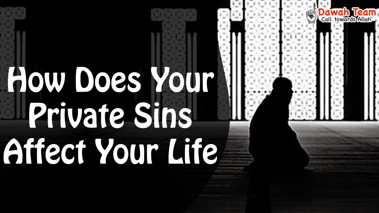 How Does Your Private Sins Affect Your Life ? ᴴᴰ ┇Mufti Menk┇ Dawah ...