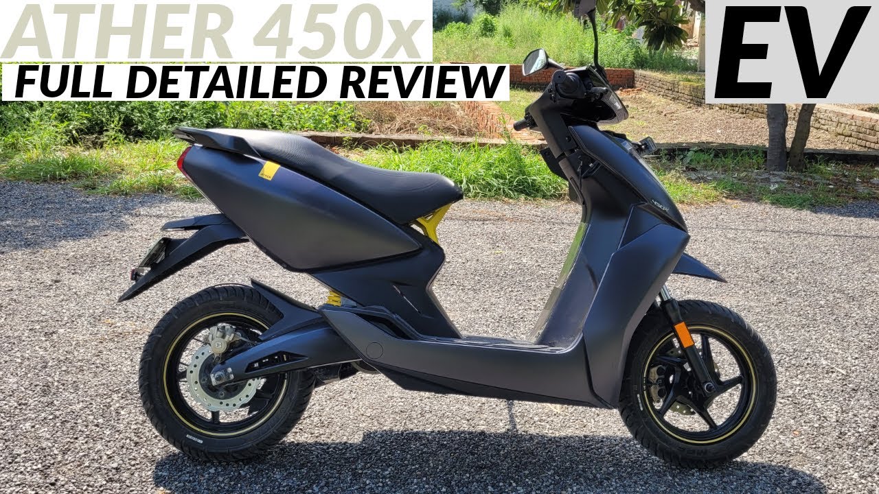Best electric scooter | Ather 450x gen 3 | Detailed Review | Ather ...