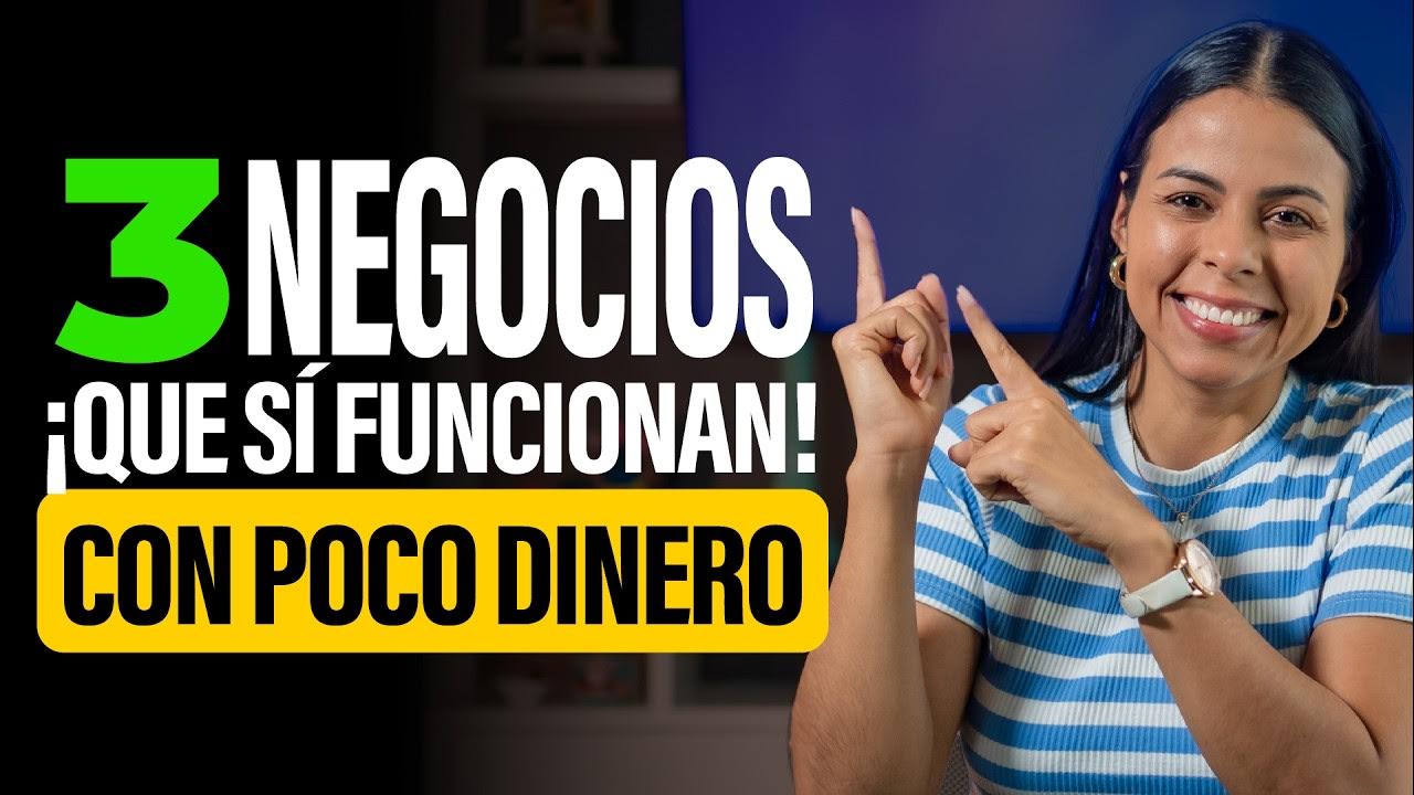 3 NEGOCIOS RENTABLES FÁCILES DE EMPEZAR😱 ¡CON POCO DINERO! - YouTube