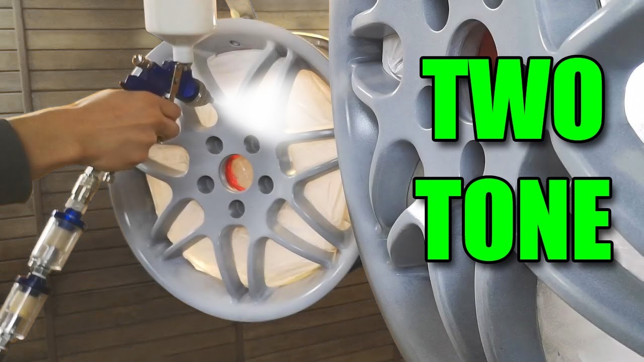 How to paint Cheap, curbed wheels to look more expensive - pure white ...