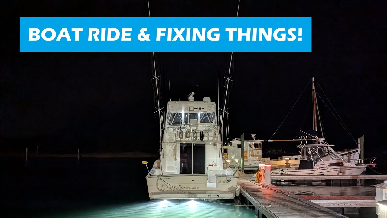 S2E4 : Silverton 42C - Boat Ride, Boat Projects, and Organizing! - YouTube