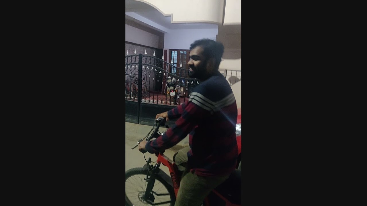 PiMo Electric bike Test Drive and Review | Dog 🐶 chasing the E-Bike ...