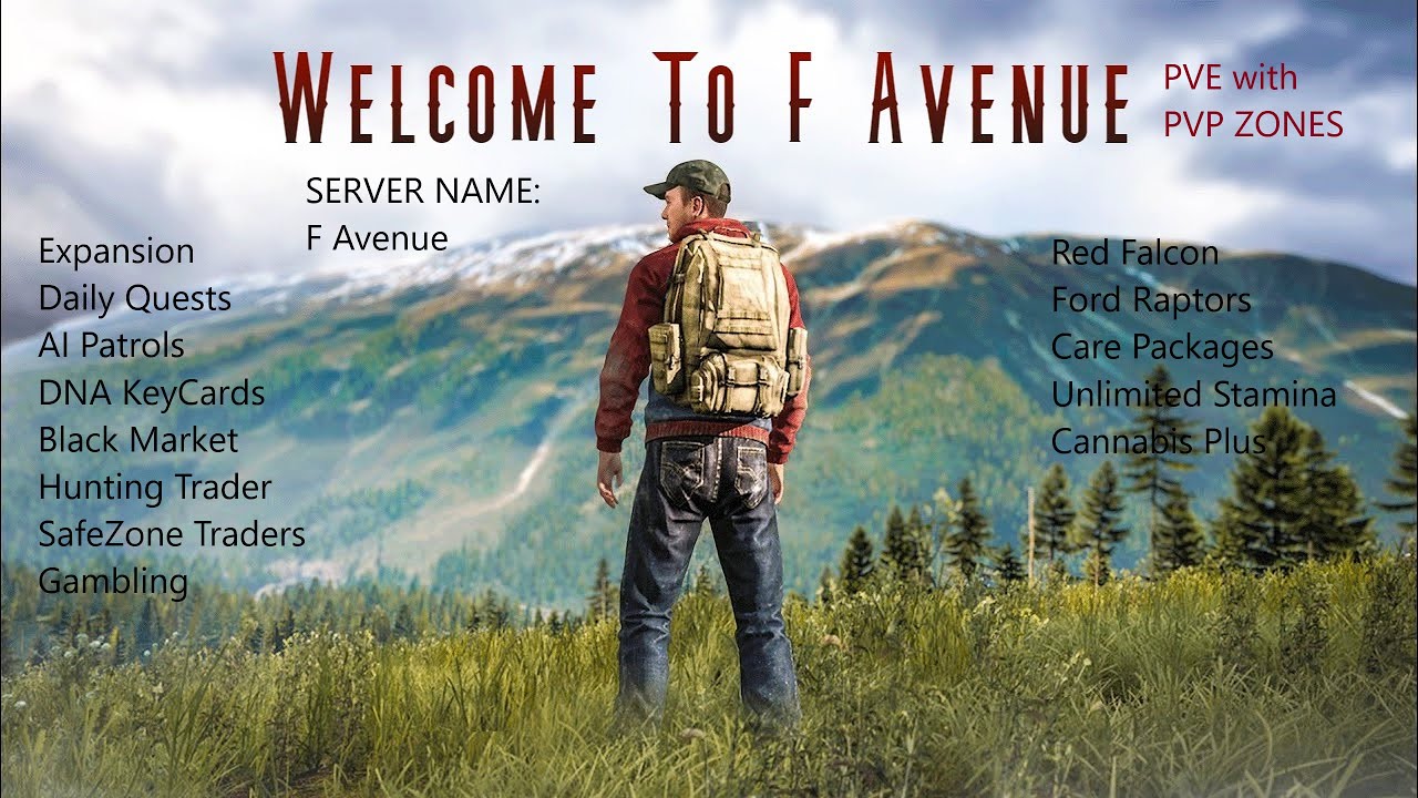 Dayz PC gameplay - New server - F avenue - YouTube