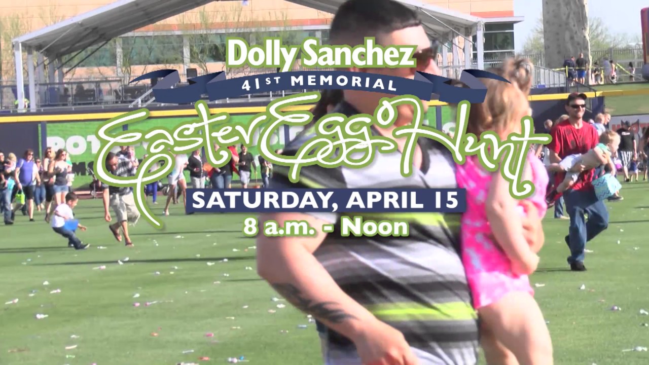 2017 Dolly Sanchez Easter Egg Hunt - YouTube