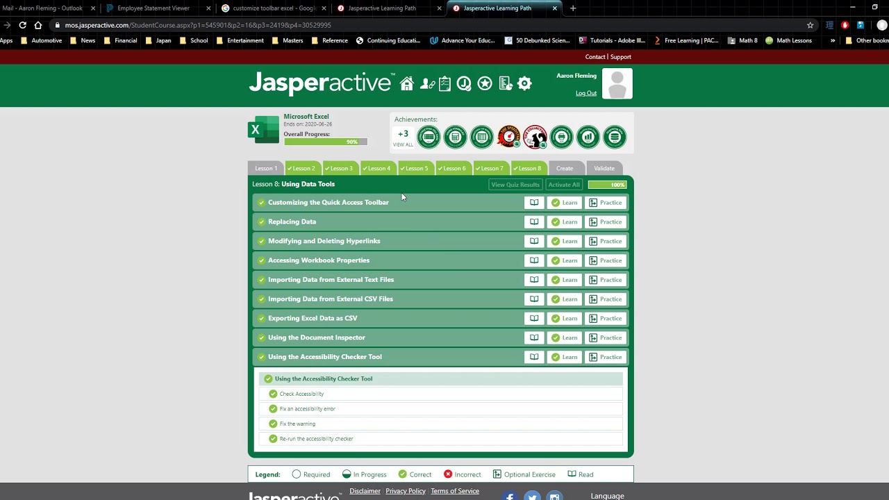 JasperActive Lesson 08 - YouTube