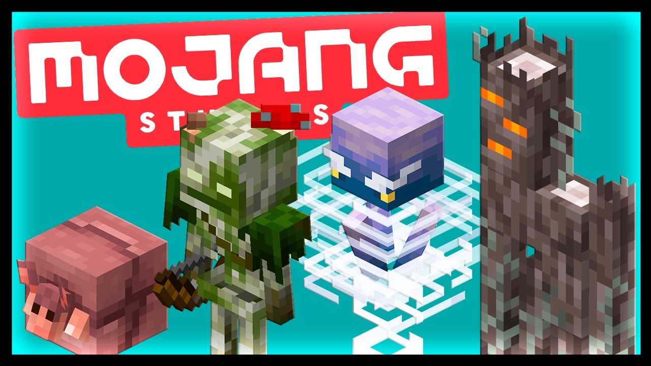 ESSES FORAM OS 4 MOBS ADICIONADOS NESTE ANO NO MINECRAFT! - YouTube