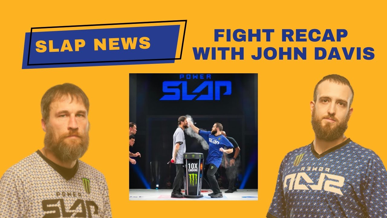 Power Slap John Davis "The Machine" Breaks Down His Fight With Jon ...