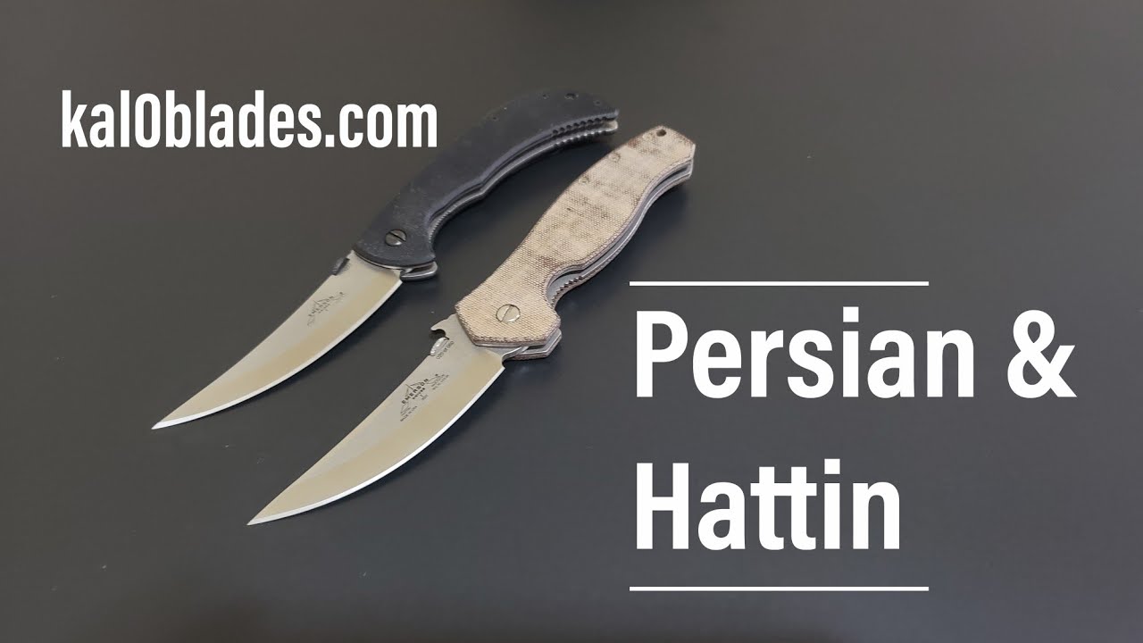 Emerson Knives Quick comparison between the Persian and the Hattin ...