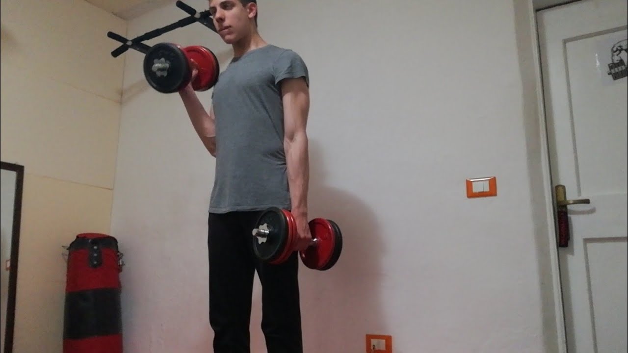 My new split - Chest and Biceps - YouTube