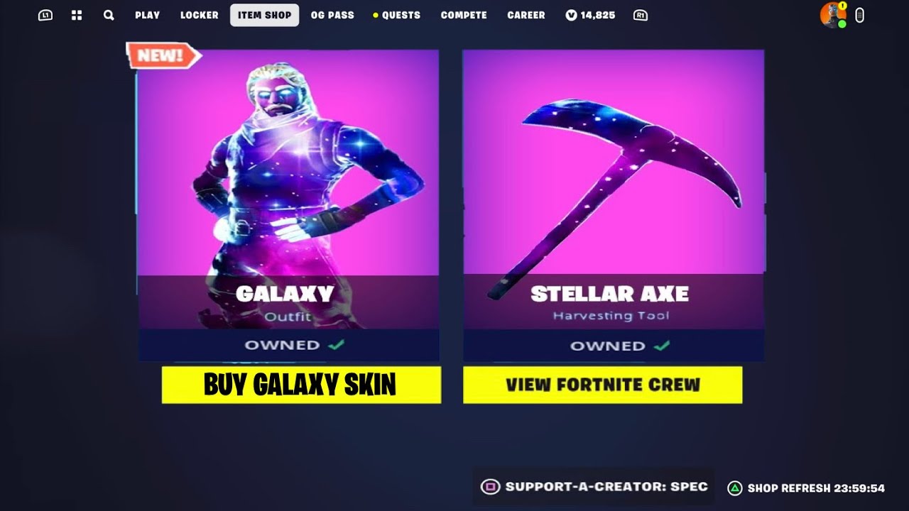 Fortnite OG Galaxy Skin is Returning.. - YouTube