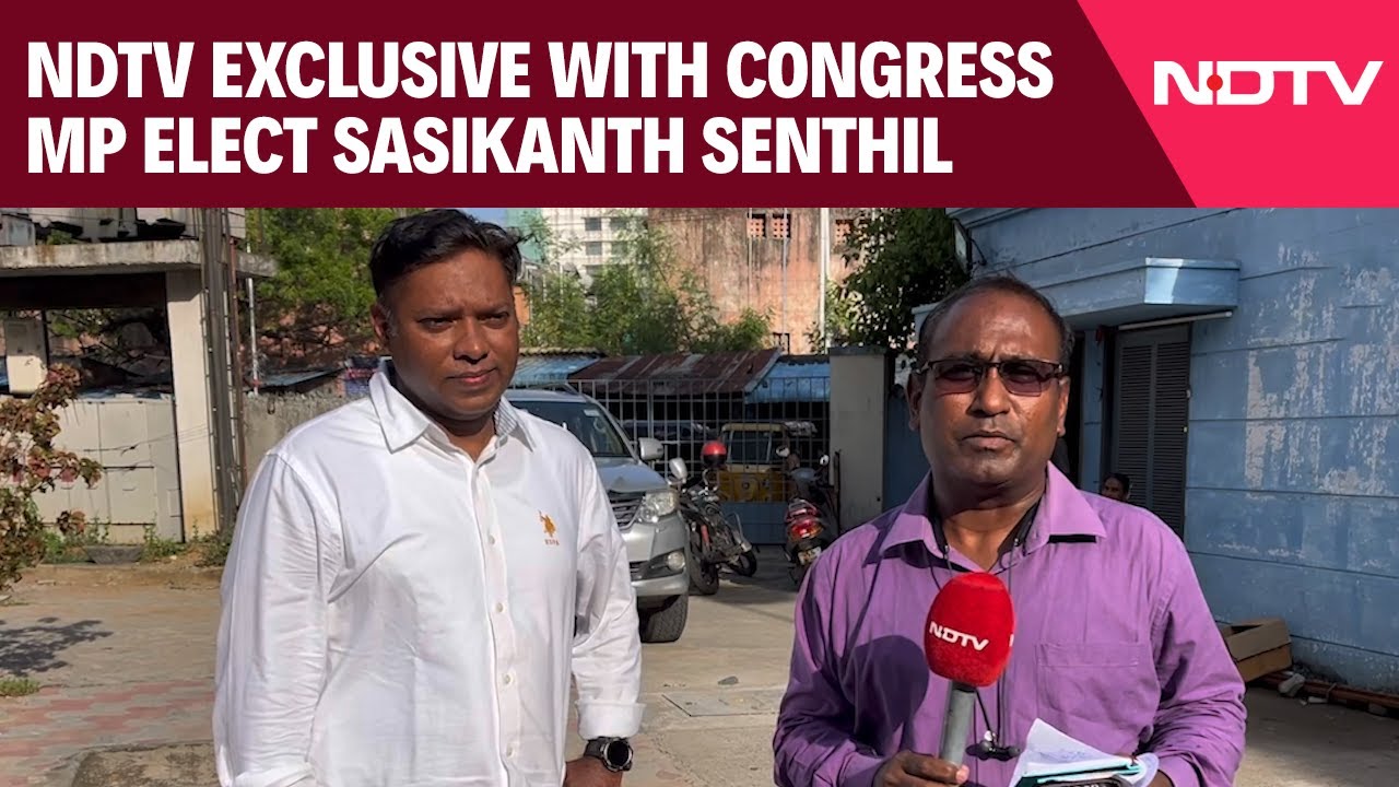 Sasikanth Senthil | Young Congress IAS MP Wins With Highest Margin In ...