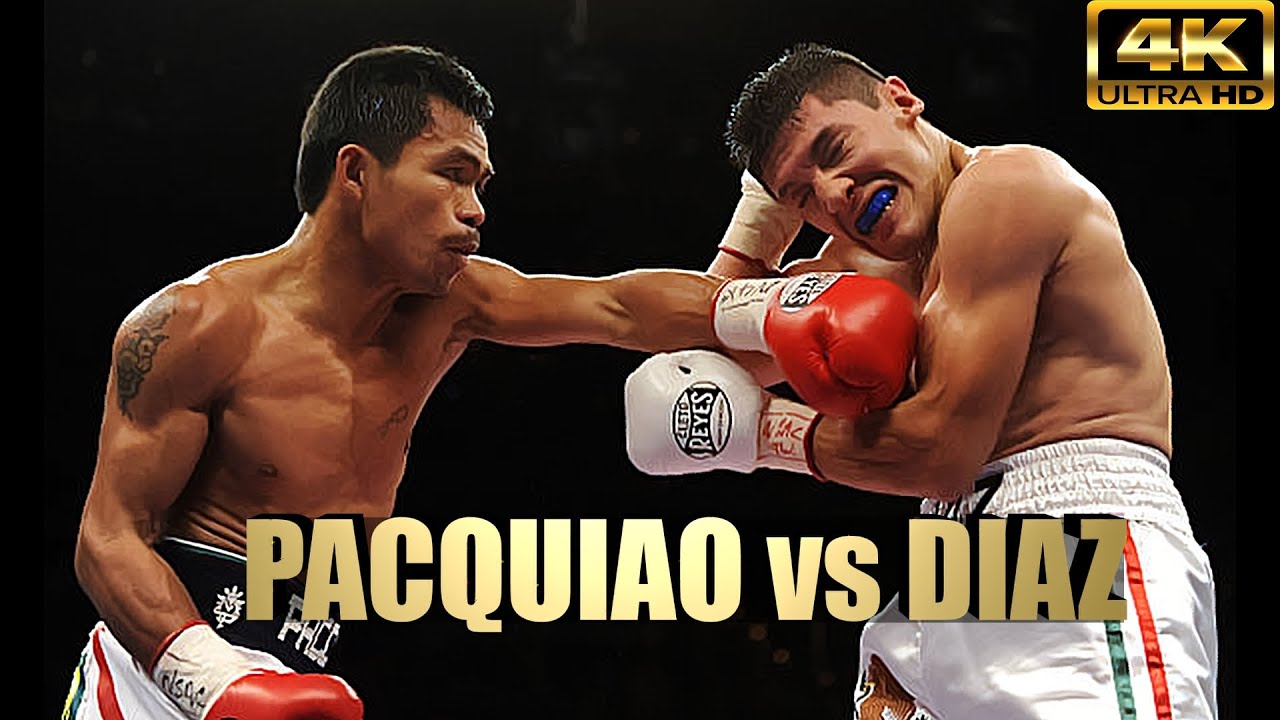 Manny Pacquiao vs David Diaz | KNOCKOUT Highlights Boxing Fight | 4K Ultra HD - YouTube