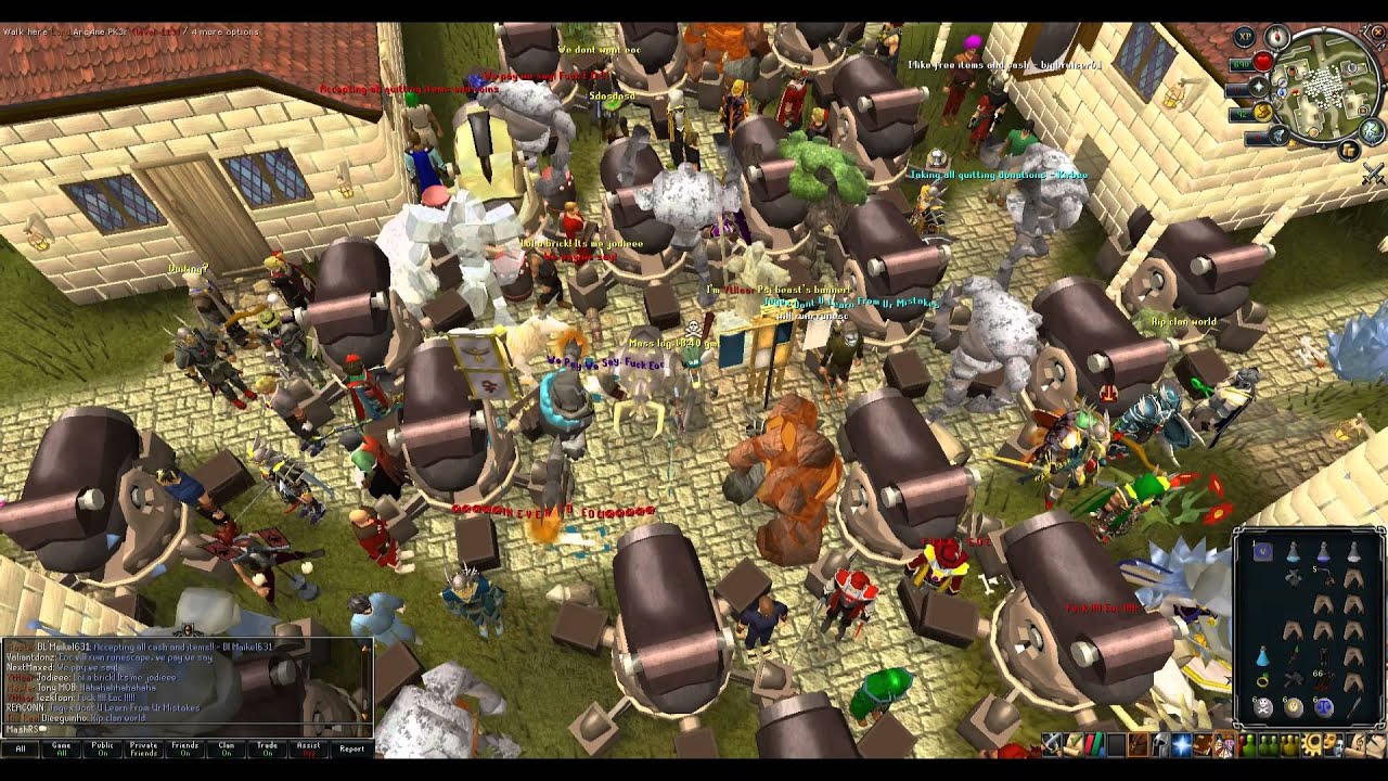 RUNESCAPE EOC RIOT 2012 - YouTube