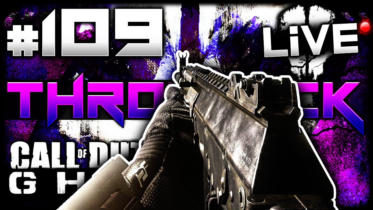 THROWBACK AR! - LiVE w/ Elite #109 (Call of Duty Ghost Multiplayer Gameplay) - YouTube