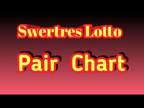 Swertres Lotto Pair Chart - YouTube